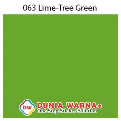 ORACAL 651 063 LIME-TREE GREEN [126CM] – Dunia Warna Stiker - Toko ...